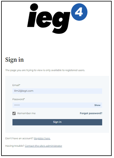 IEG4 Support Centre (HubSpot)